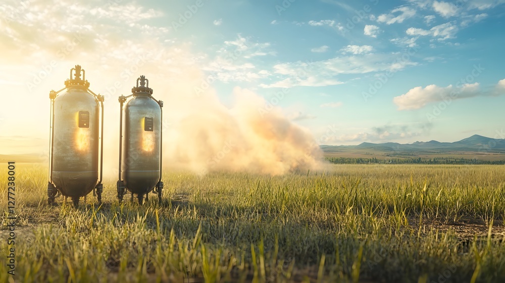 Production and Storage of Halon Alternative Chemicals for ...