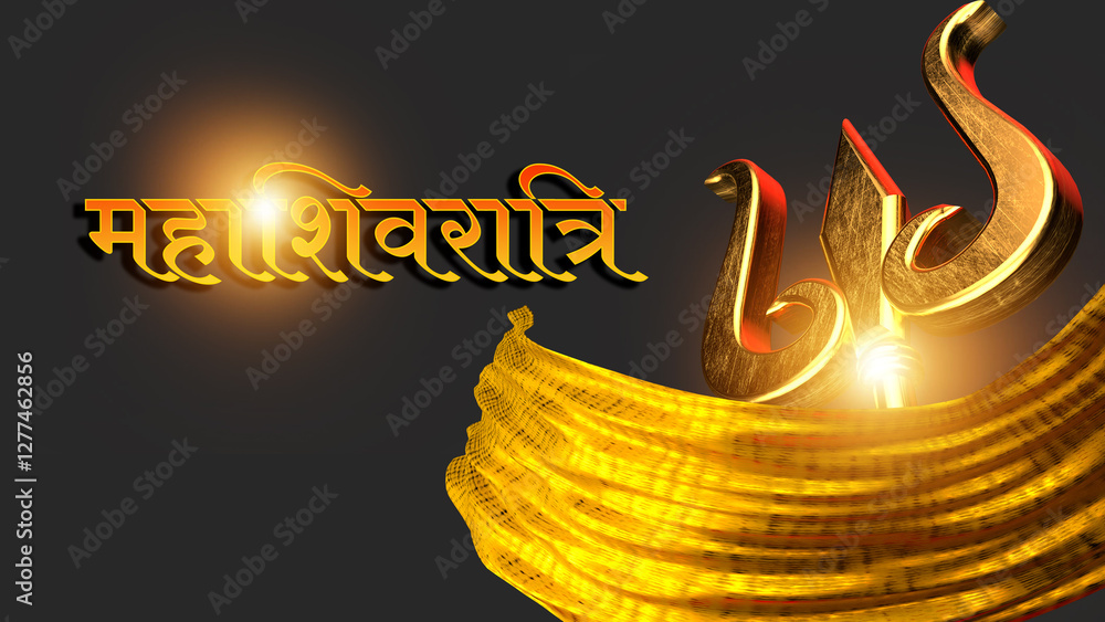 Maha Shivrati Concept, Template, Banner, Logo Design, Icon, Poster ...