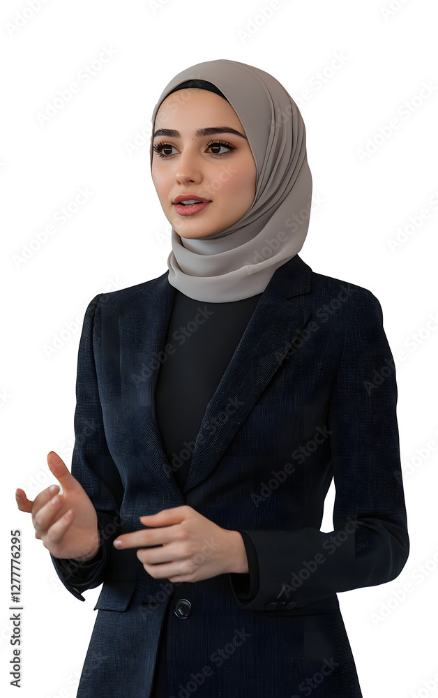 arab saudi arabian islam woman holding her hands in her pockets ...