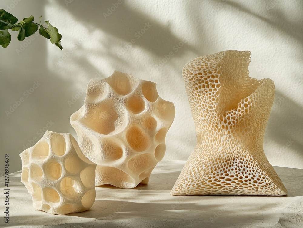Sustainable Seaweed-Based Packaging with 3D Printed Honeycomb Texture ...