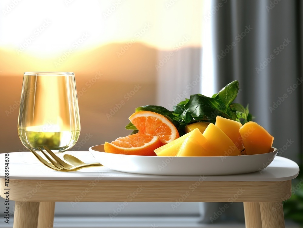 Discover the art of mindful eating with our minimalist food composition ...