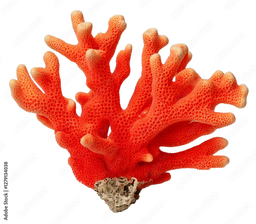 coral isolated on transparent background Stock Photo | Adobe Stock
