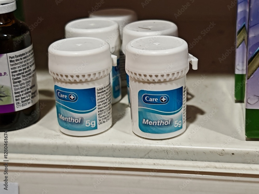 London,UK-March 5 2025:CAREPLUS MENTHOL is a cooling and soothing rub ...