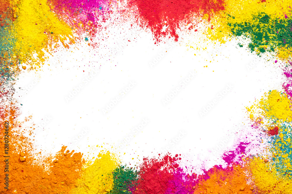 Power multi color splash on transparent PNG with no background Stock ...