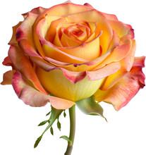Off White And Yellow Gradient Rose Free Stock Photo - Public Domain ...