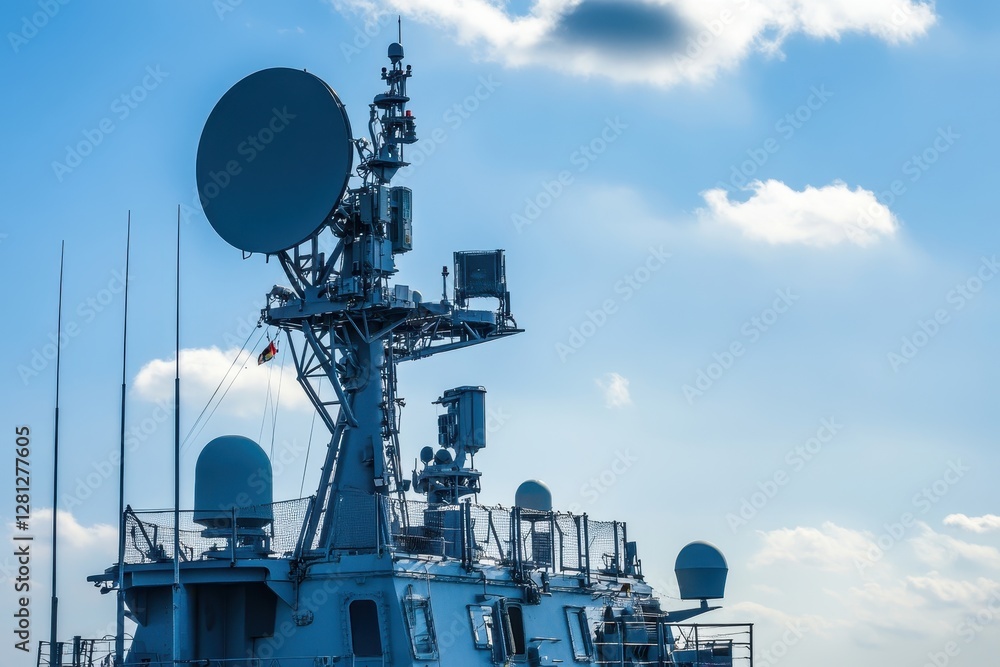 Advanced Military Radar System for Air Surveillance on Naval Vessel in ...