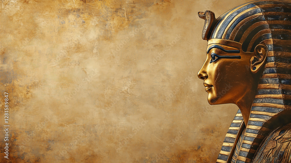 Ancient Egypt concept background with empty copy space. Egyptian ...