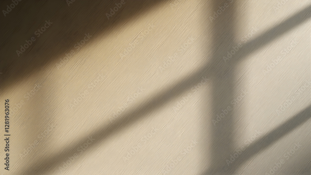 Shadow contrast on textured wall. Ultra realistic shadow art ...