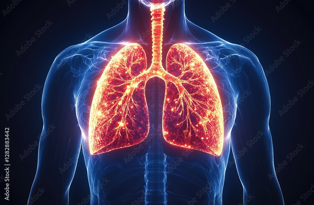 Human Respiratory System: Lungs Anatomy, Alveoli Function, Bronchi ...