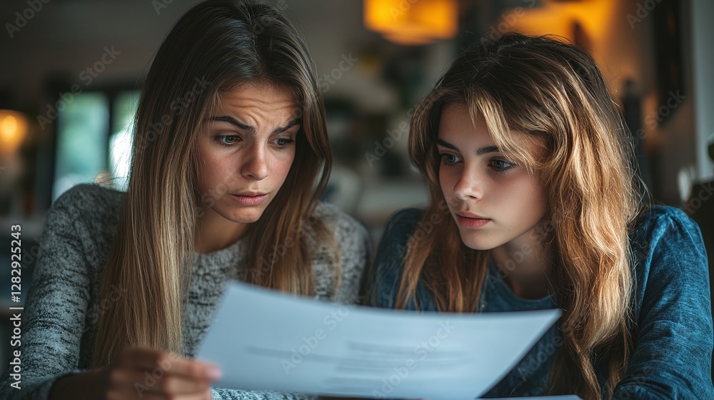 emotional moment as teenage student and mother react to scholarship ...
