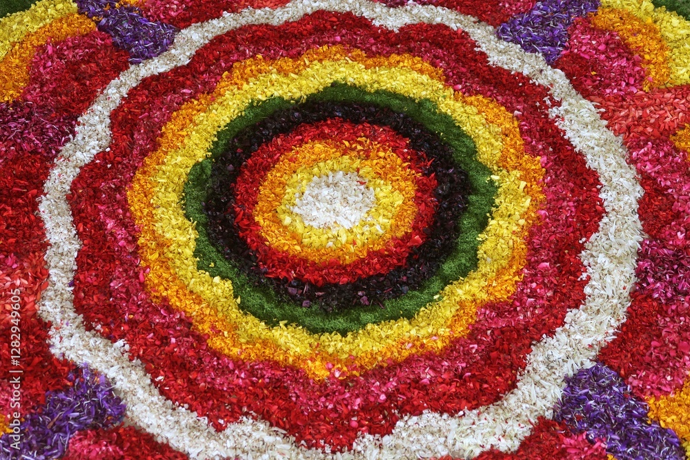 pookalam designs for onam celebrations , pookalam made for part of onam ...