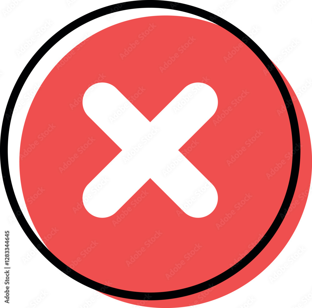 Check mark icon button set. Check box icon with right and wrong buttons ...