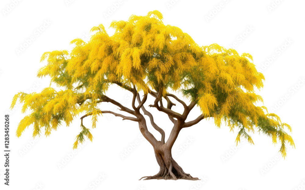PNG Kowhai tree plant white background tranquility. Stock Illustration ...