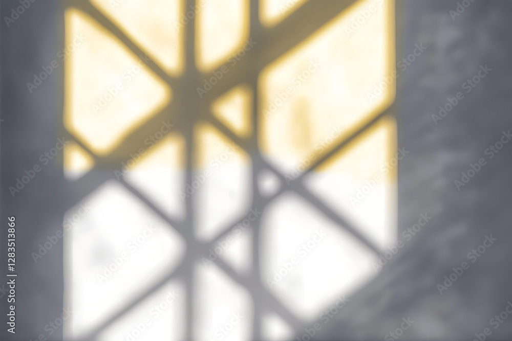 Realistic shadows from window isolated on transparent background. Light ...