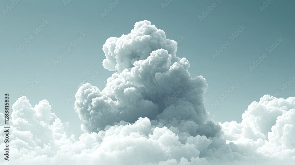 Magic smoke explode process animation sprite sheet. Cartoon clouds ...