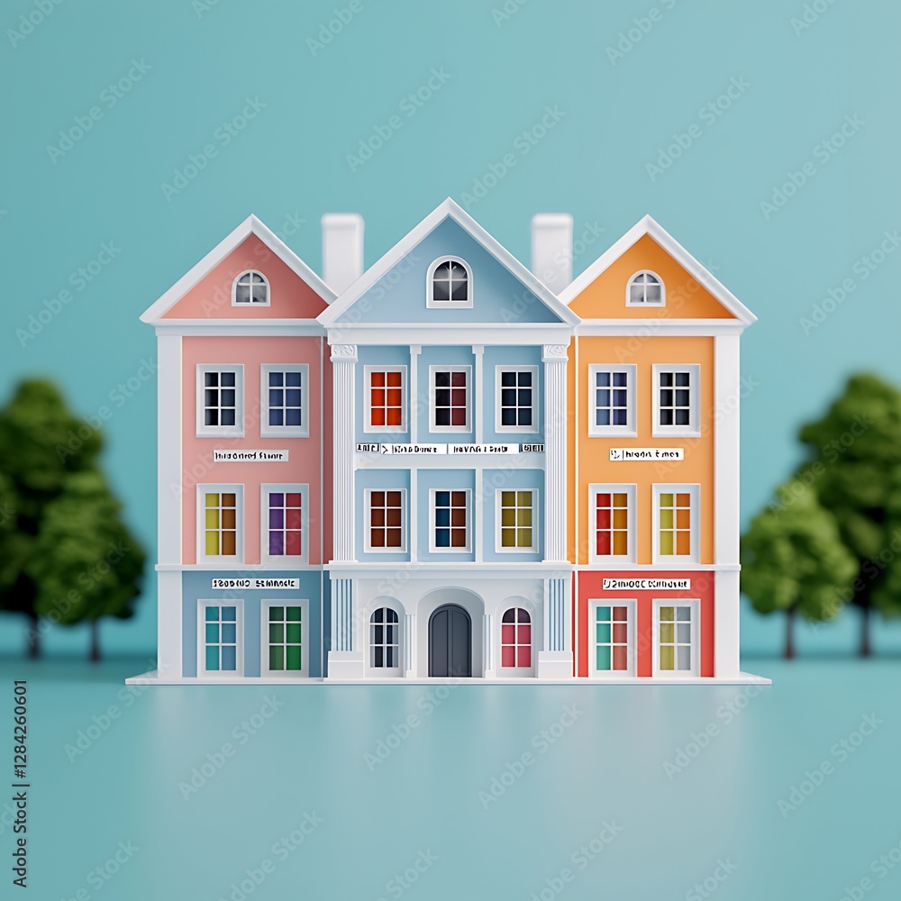 School curriculum structure in daidido building with labeled subjects ...