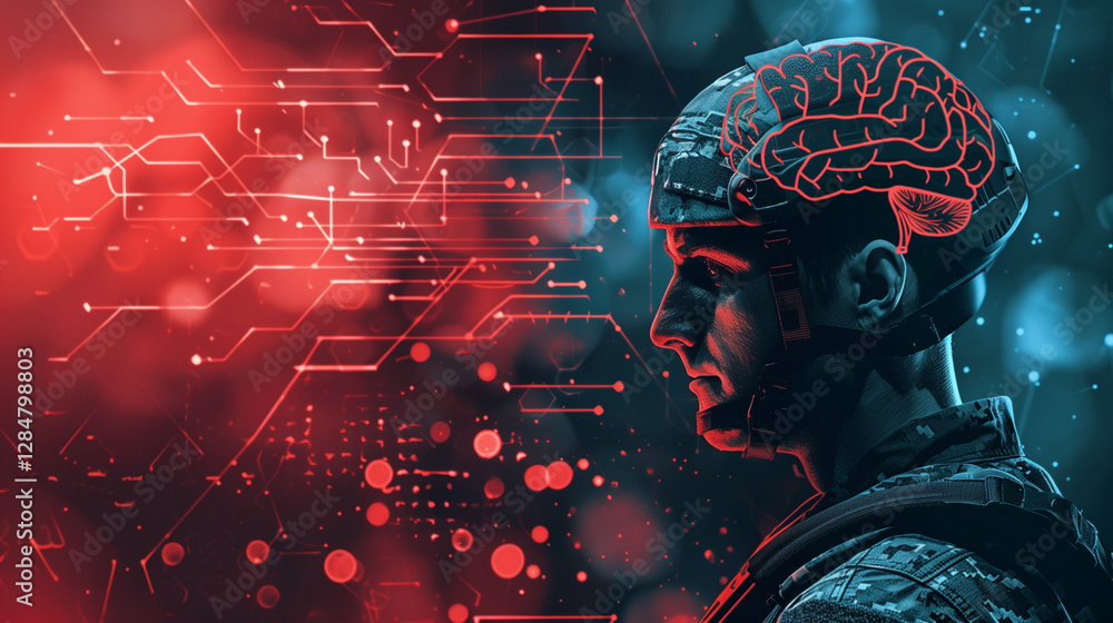 Combat operator with augmented neural interface and circuitry patterns ...