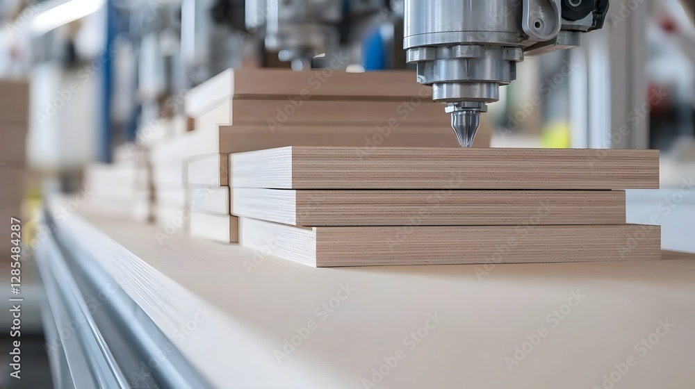 Powerful hydraulic press rapidly compressing and flattening multiple ...