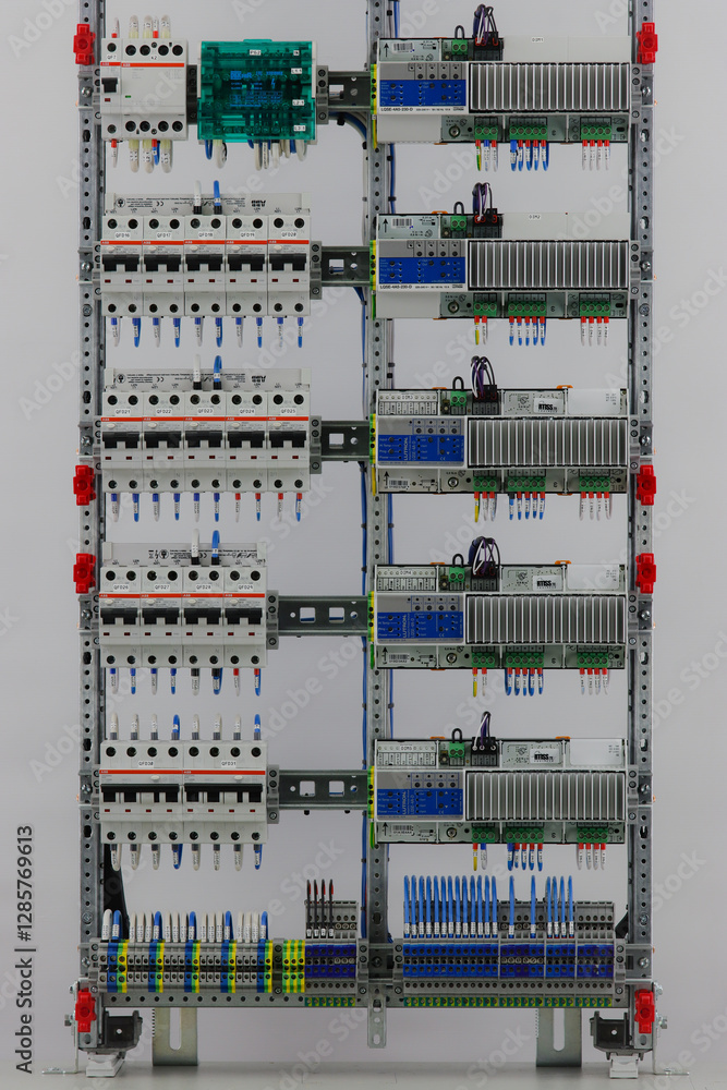 Electrical panel for organizing the power supply of a house or ...