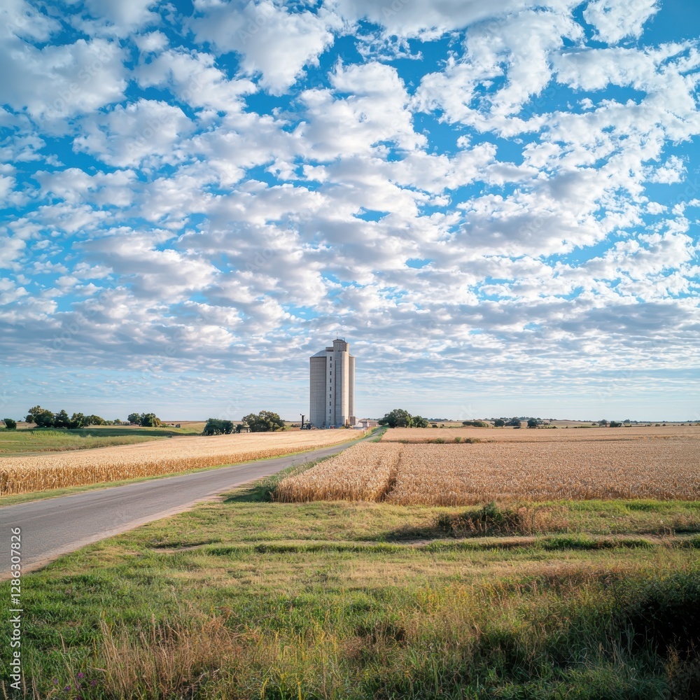 Grain surplus sales event at a grain elevator vast agricultural ...