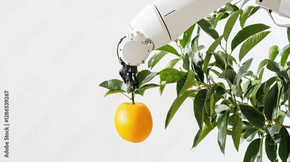 Next-gen robotic fruit-picking arm adapting to different fruit textures with soft-touch ...