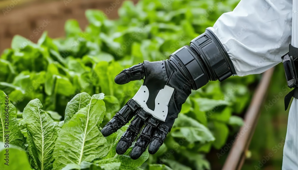 Smart robotic exoskeleton assisting farmers with heavy lifting and ...