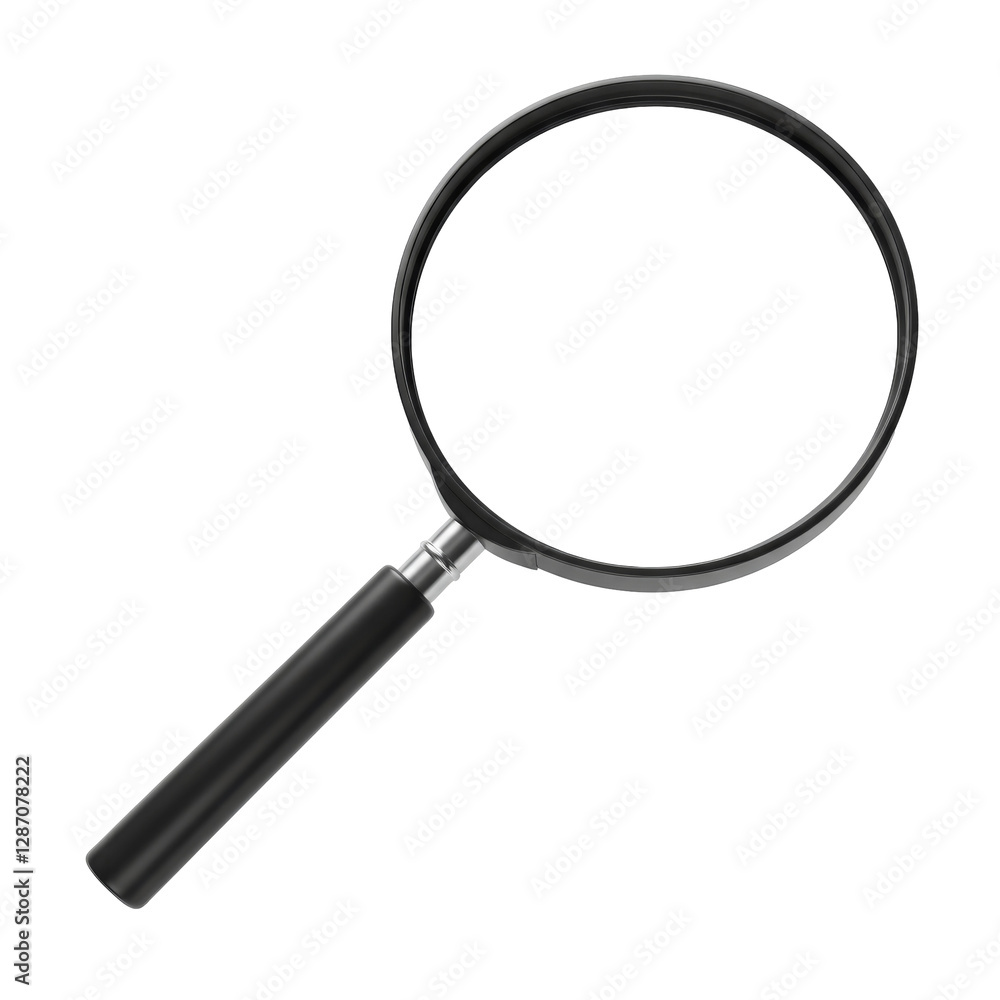 Magnifying glass Isolated on transparent background, Zoom Glass, PNG ...