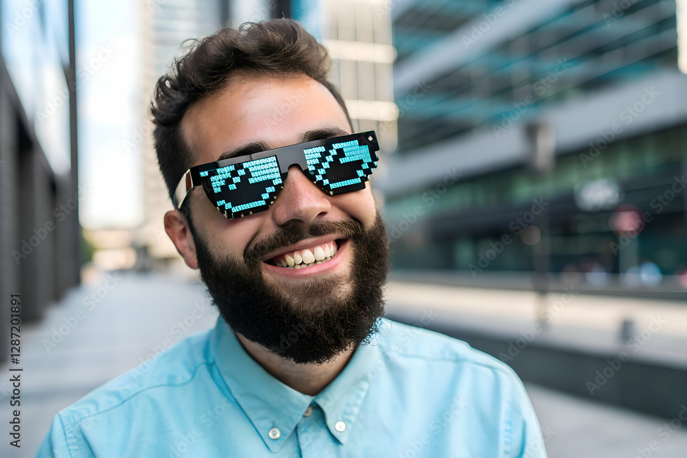 Close up of a lion with squinting eyes and a wrinkled nose making a ...