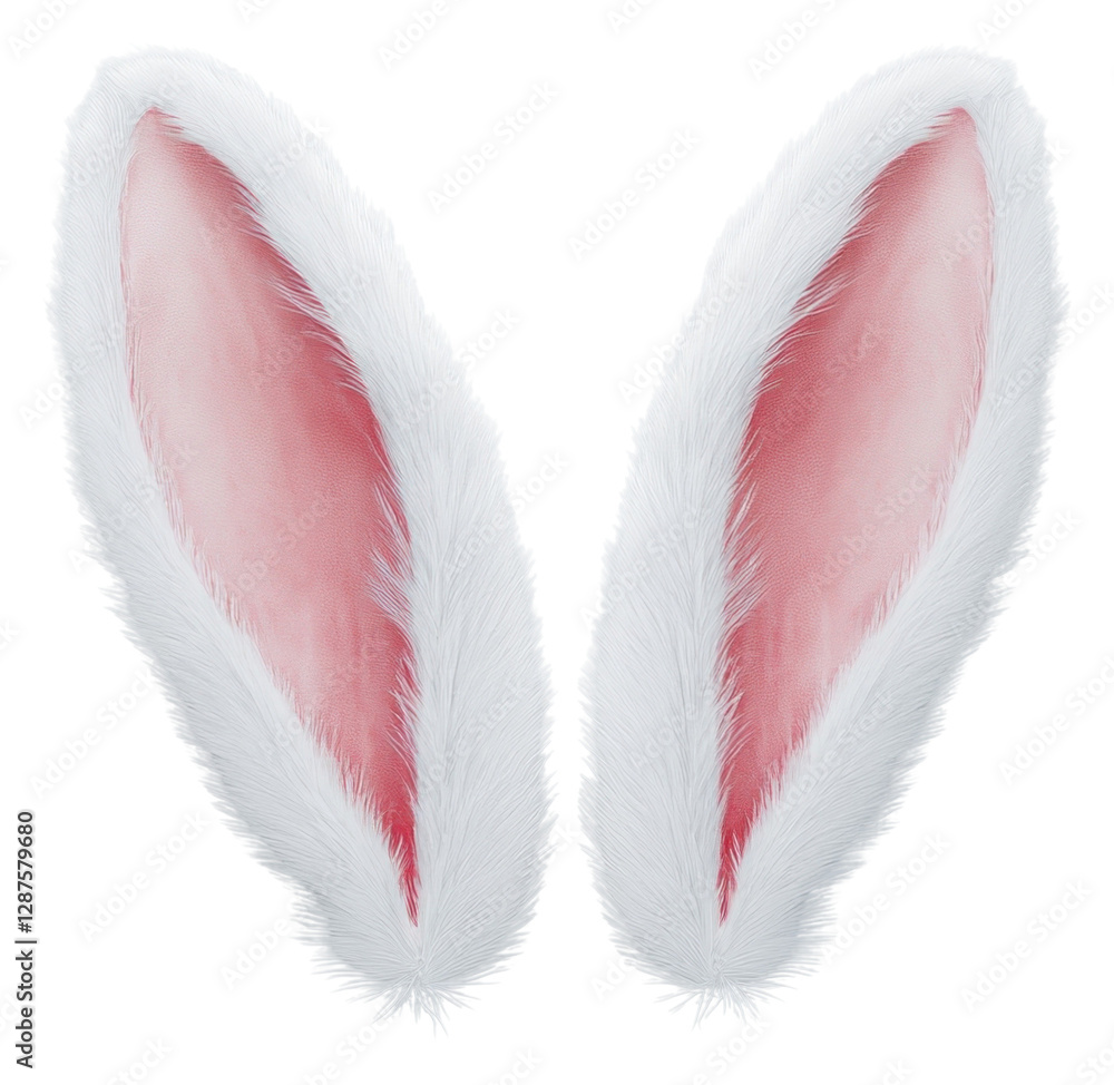PNG White rabbit ears animal bunny pink. Stock Photo | Adobe Stock