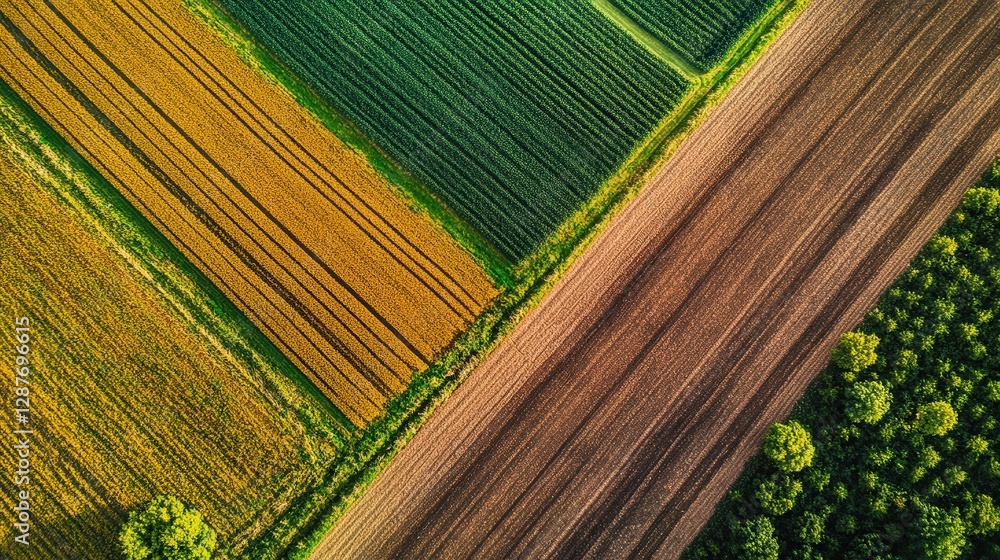 AI algorithm interpreting satellite imagery and generating real-time ...
