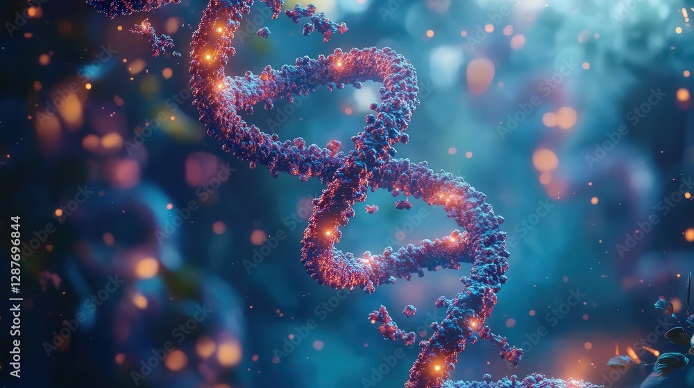 NA helicase enzyme in unwinding the double helix during DNA replication ...