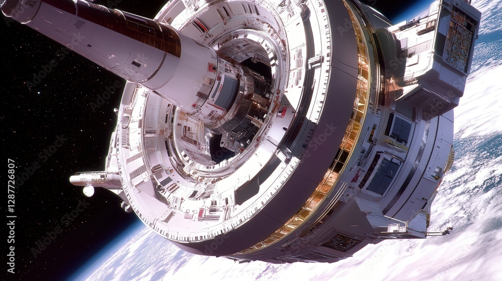 spaceship capable of creating artificial gravity for its crew ...