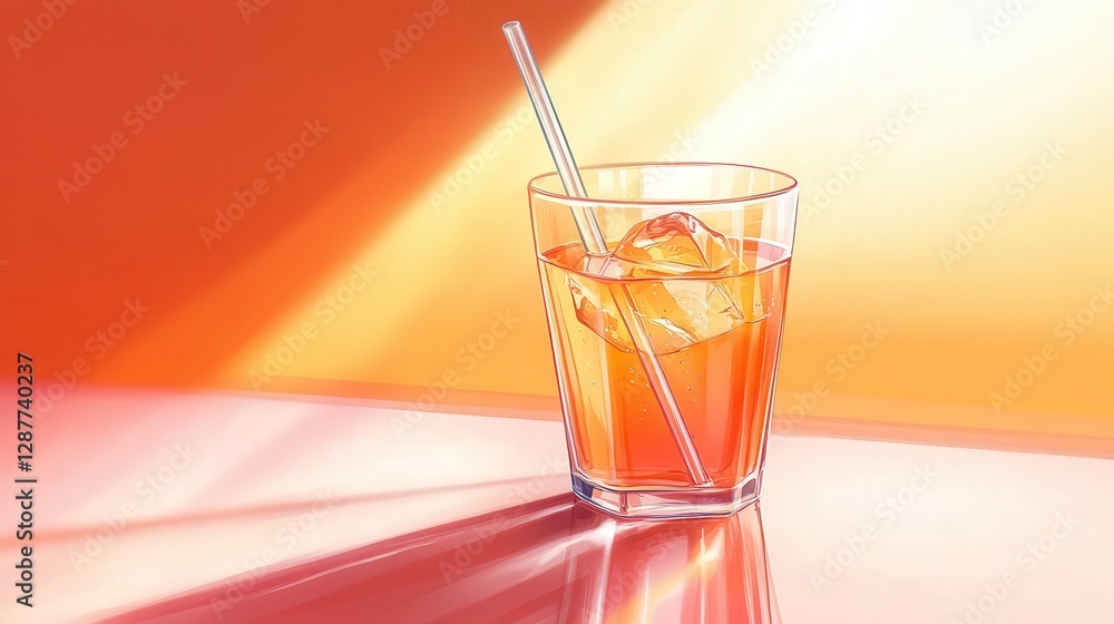refraction causes a straw to appear broken when placed in a glass of ...