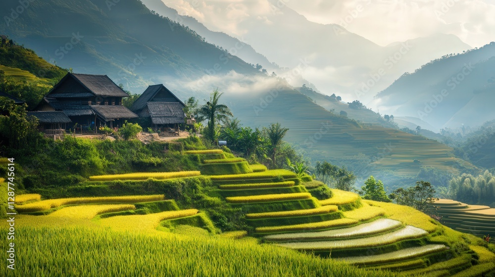 rich history of Vietnam, where the ancient traditions of rice farming ...