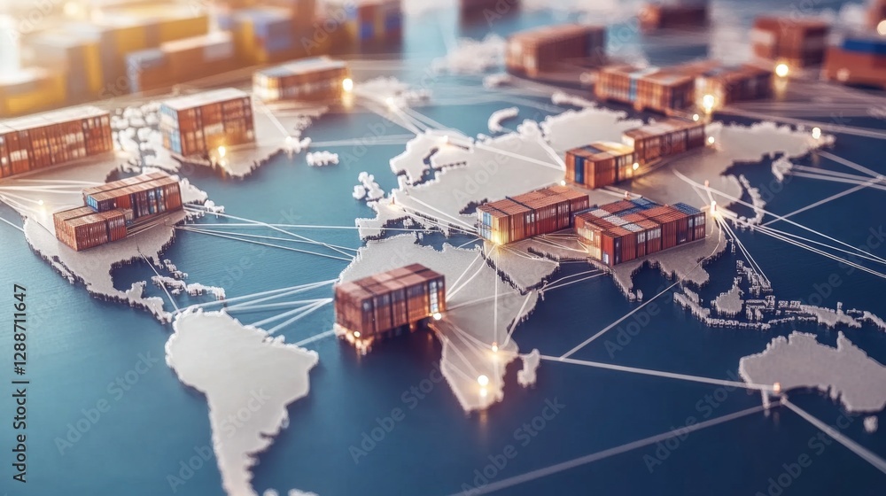 Mapping global distribution networks strategies for efficient logistics ...