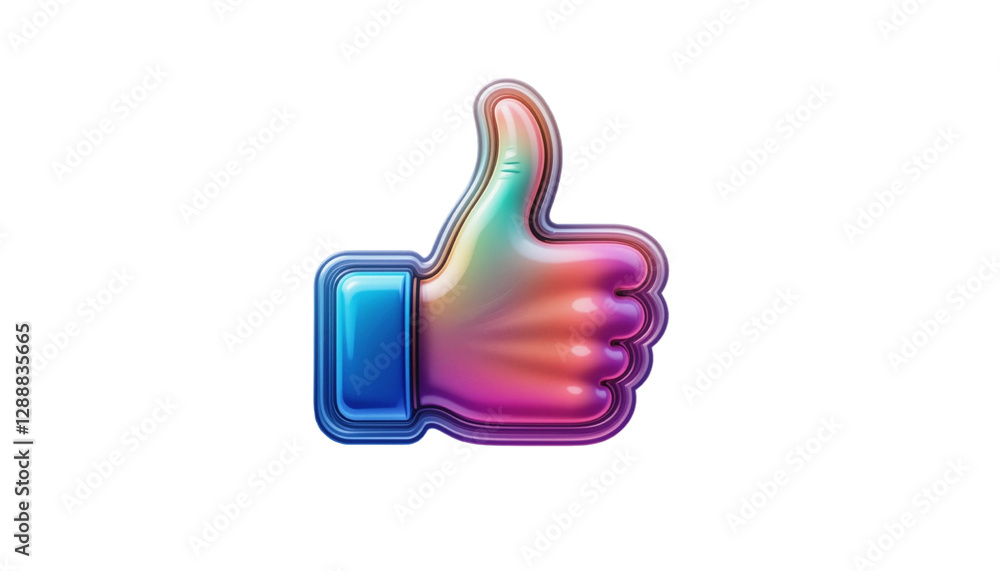colorful logo sign representing everything is fine on a transparent ...