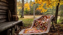 Autumn Quilt Background Free Stock Photo - Public Domain Pictures