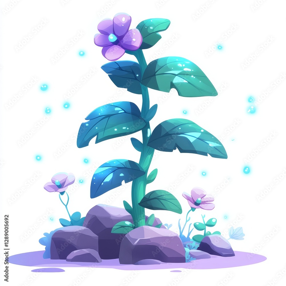 In the fairy tale Jack and the Beanstalk, the enormous beanstalk is ...