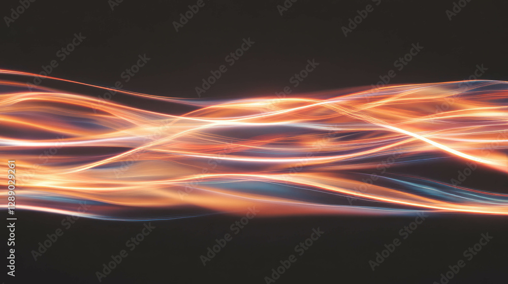 Fiery wave pattern with sparks and subtle lighting for dynamic ...