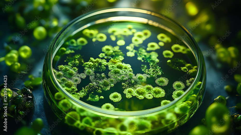 Exploring microalgae diversity in a petri dish under natural light in a ...