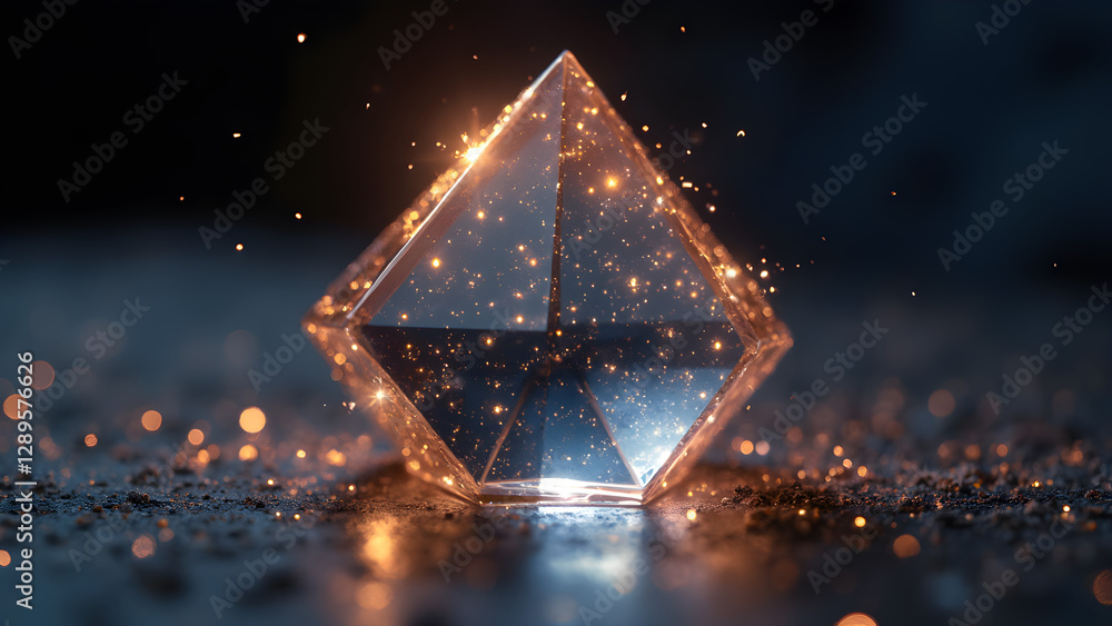 Refraction of starlight through diamond prism. How diamond prisms bend ...