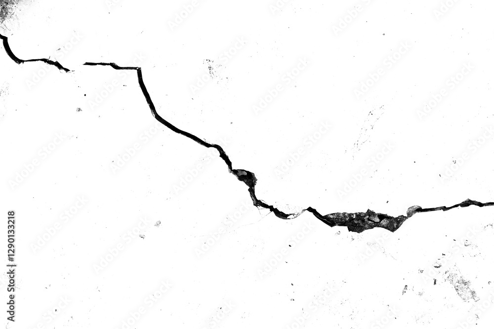 cracked wall texture on transparent background Stock Photo | Adobe Stock