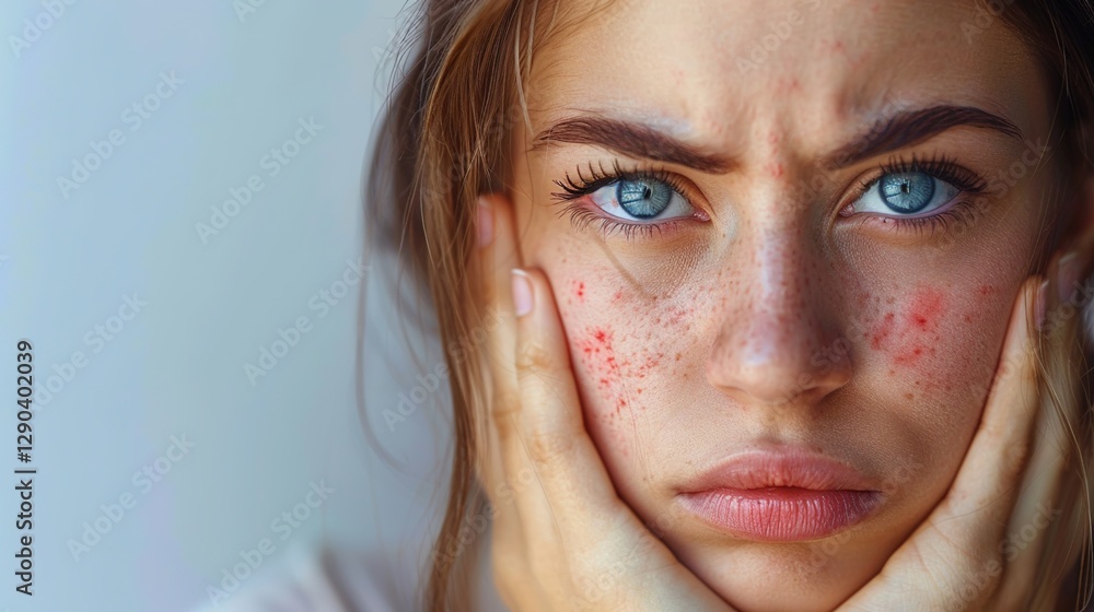 Decoding the Mystery of Perioral Dermatitis on a Woman's Face: Symptoms ...