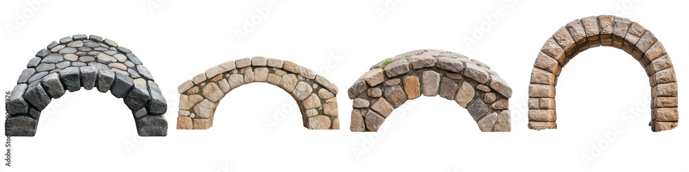 Majestic stone arches in various architectural styles from ancient to ...