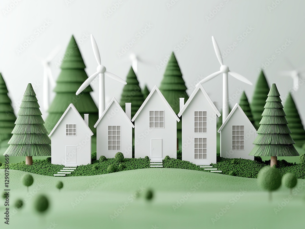 Ilustración de Stock Sustainability and Green Energy Infographic A ...