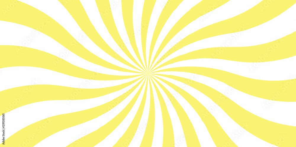 Vector sunburst and sun ray pattern texture. Comic light sunrise ...