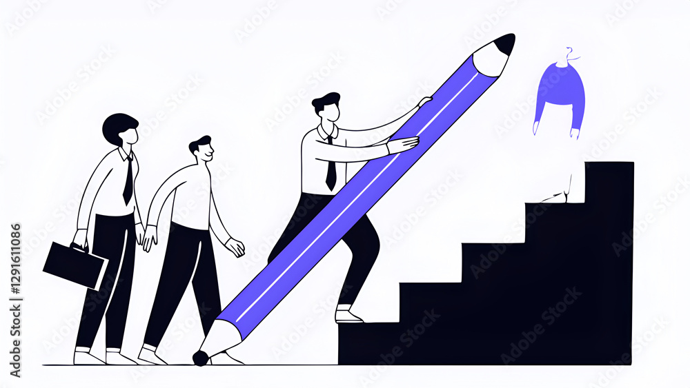 leader to guide team to achieve success manager to develop career path ...