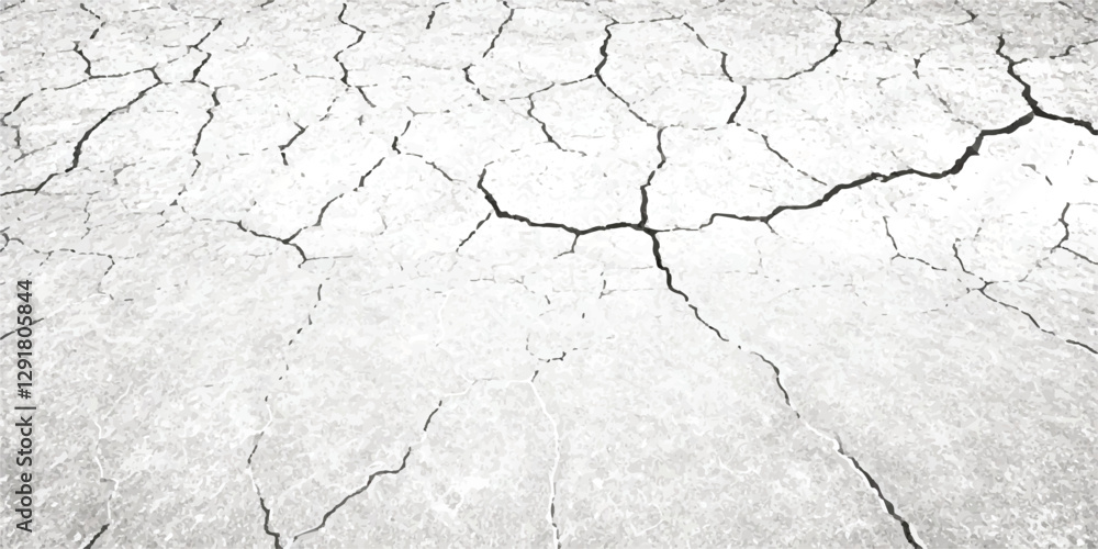 Vector Textures of Cracked Ground, Wall, and Floor Surfaces from ...