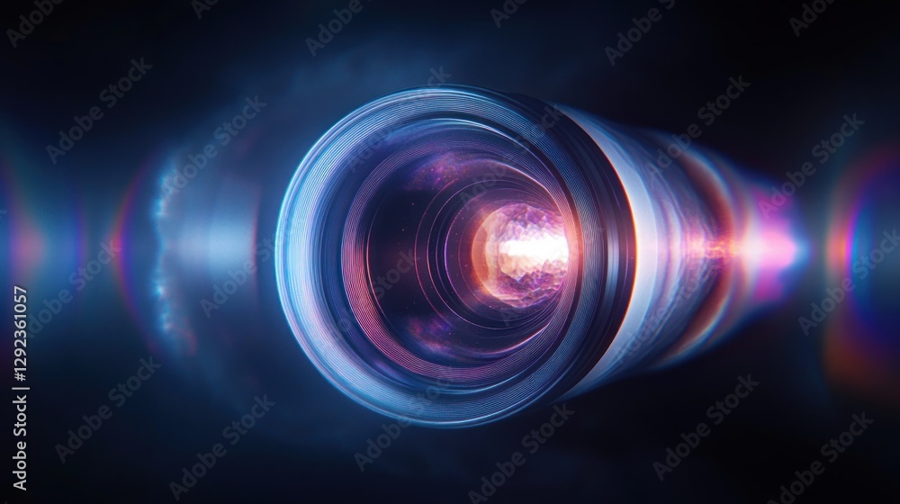 Abstract Caustic Lens Flare Animation for Mobile Screensaver with Light ...