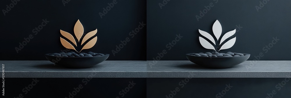 Comparison between outdated logo design and sleek modern redesign ...